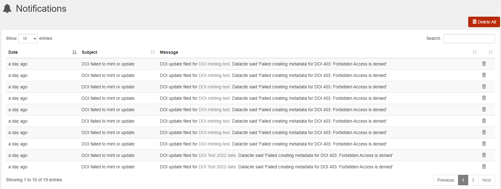 Establish why DataCite prefixes were mixed up across tenants · Issue #245 · notch8 ...