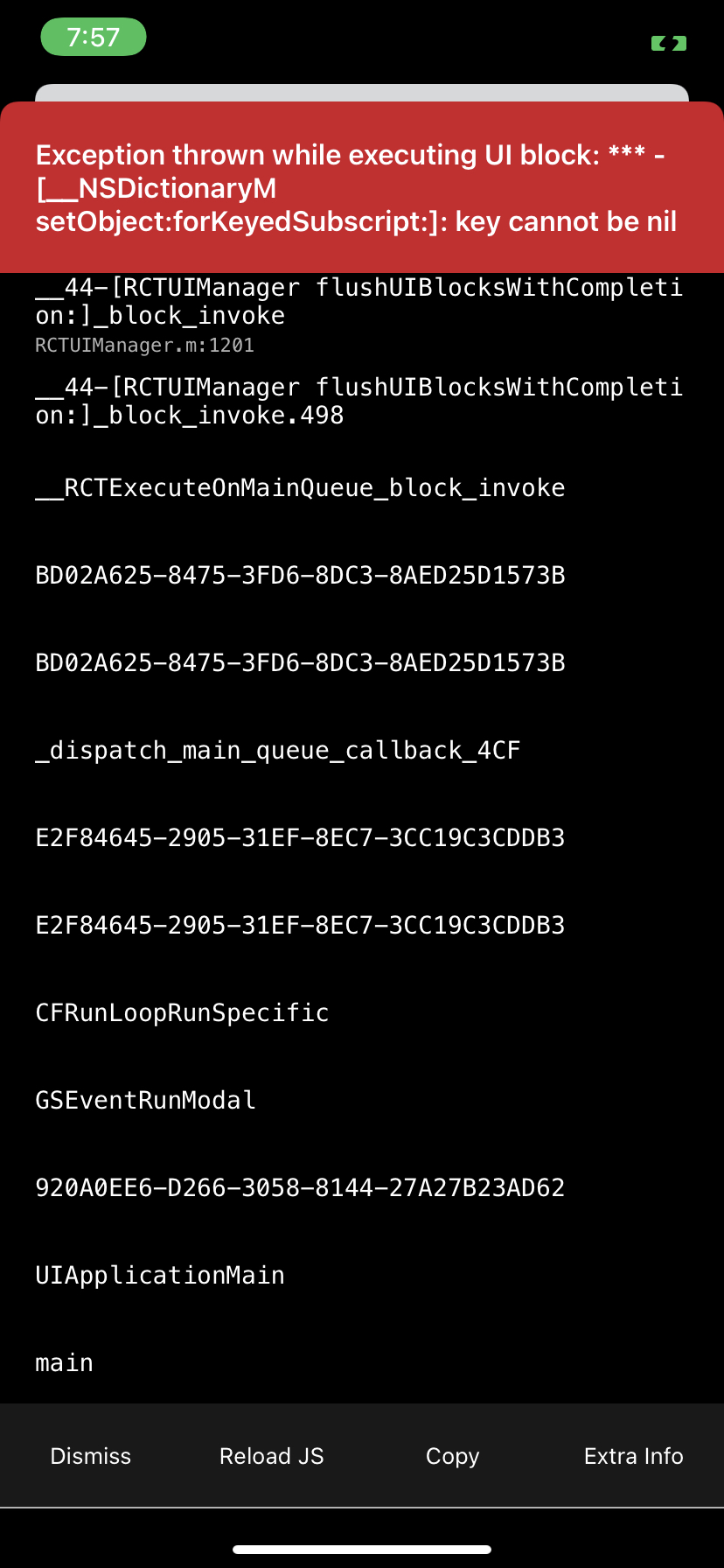 setObject:forKeyedSubscript:]: key cannot be nil · Issue #2521 · software-mansion/react-native ...
