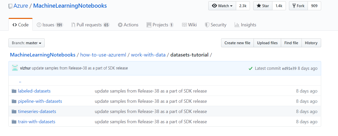 Broken links · Issue #766 · Azure/MachineLearningNotebooks · GitHub