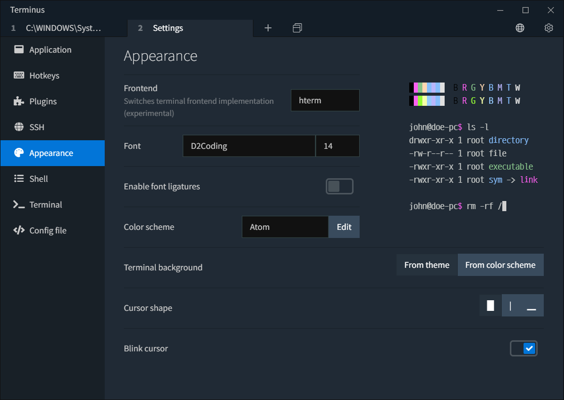 Problem with korean language · Issue #1425 · Eugeny/tabby · GitHub