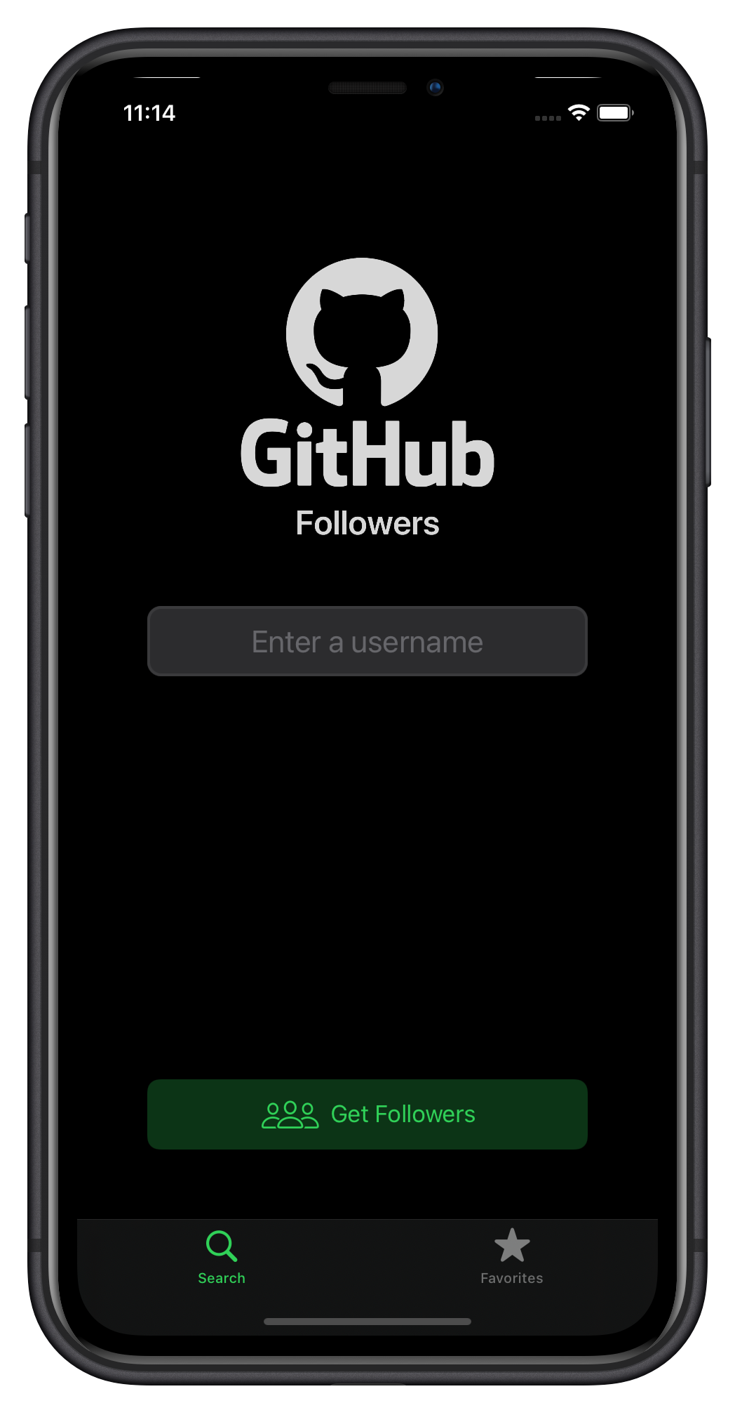 GitHub - JAZZKIT/GitHub-Followers: The application is based on the ...