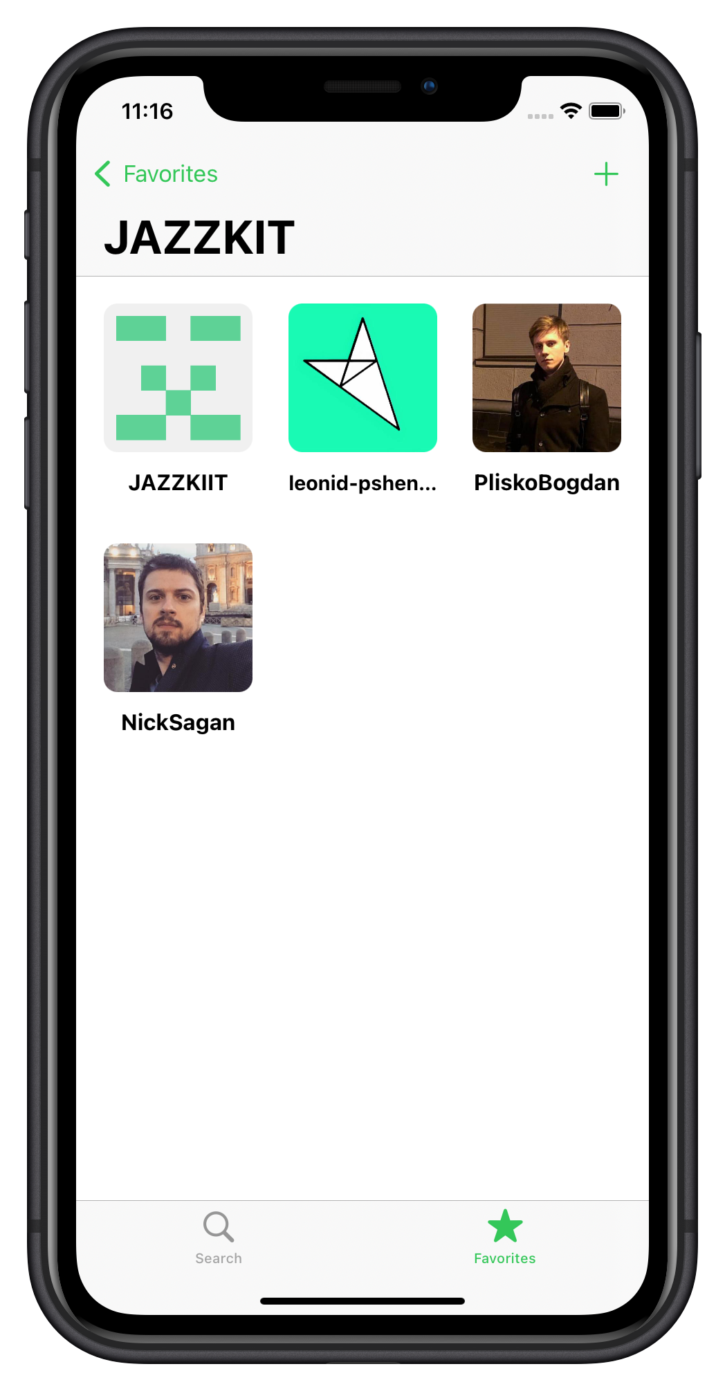 GitHub - JAZZKIT/GitHub-Followers: The application is based on the ...