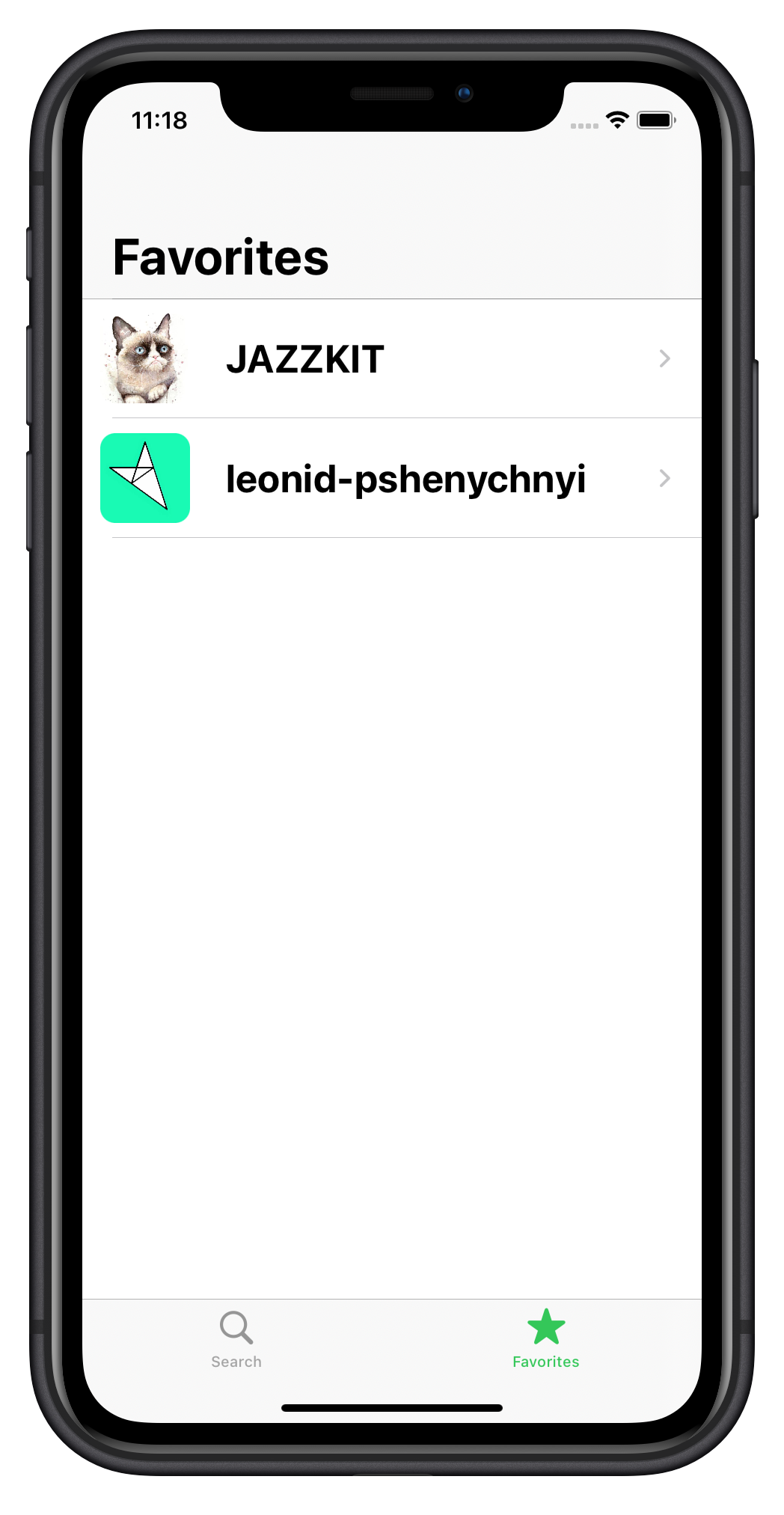 GitHub - JAZZKIT/GitHub-Followers: The application is based on the ...