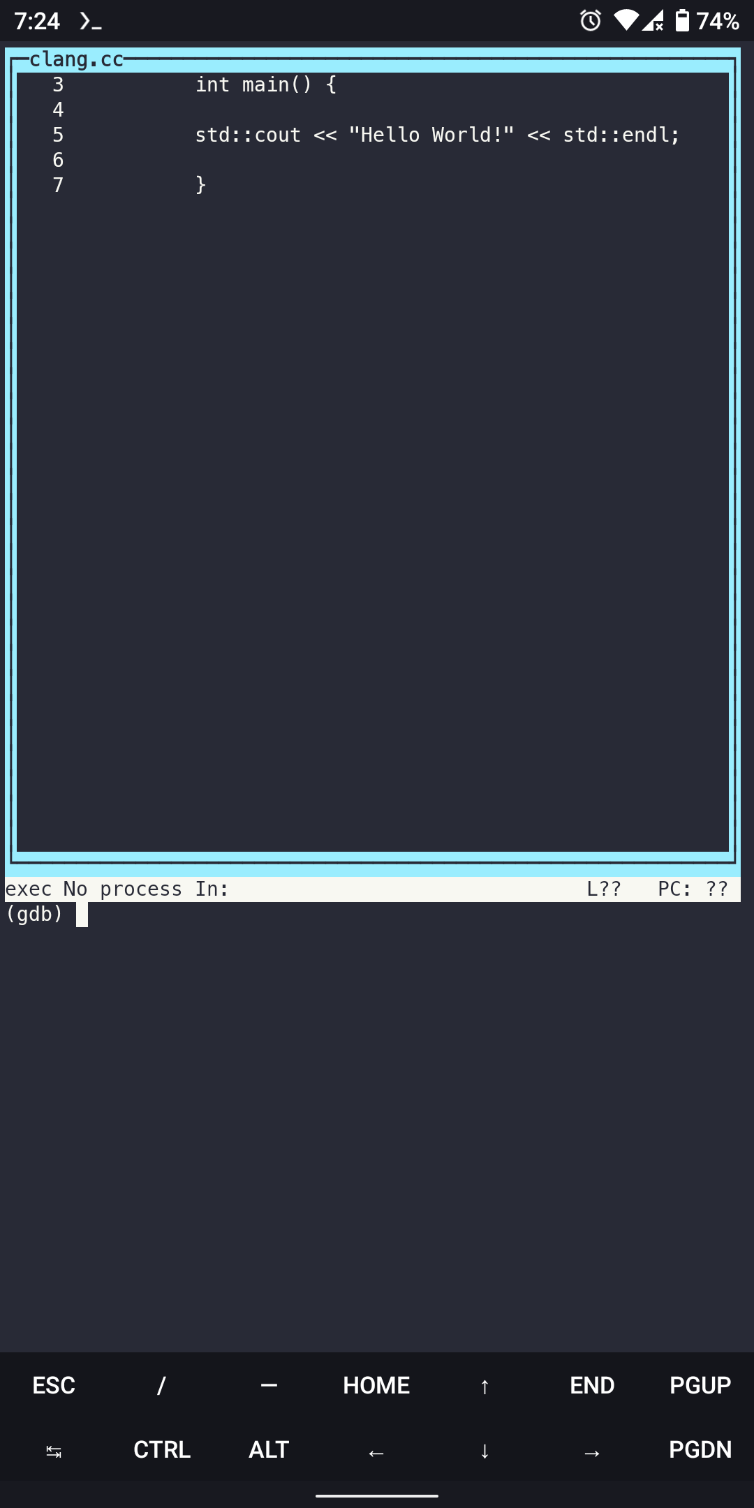 Gdb Is Not Displaying Source For Program Compiled With Clang · Issue 4768 · Termuxtermux