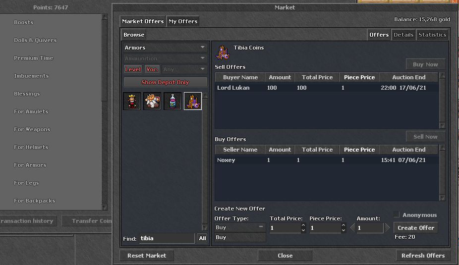 sell tibia coins · Issue #143 · OTCv8/otclientv8 · GitHub