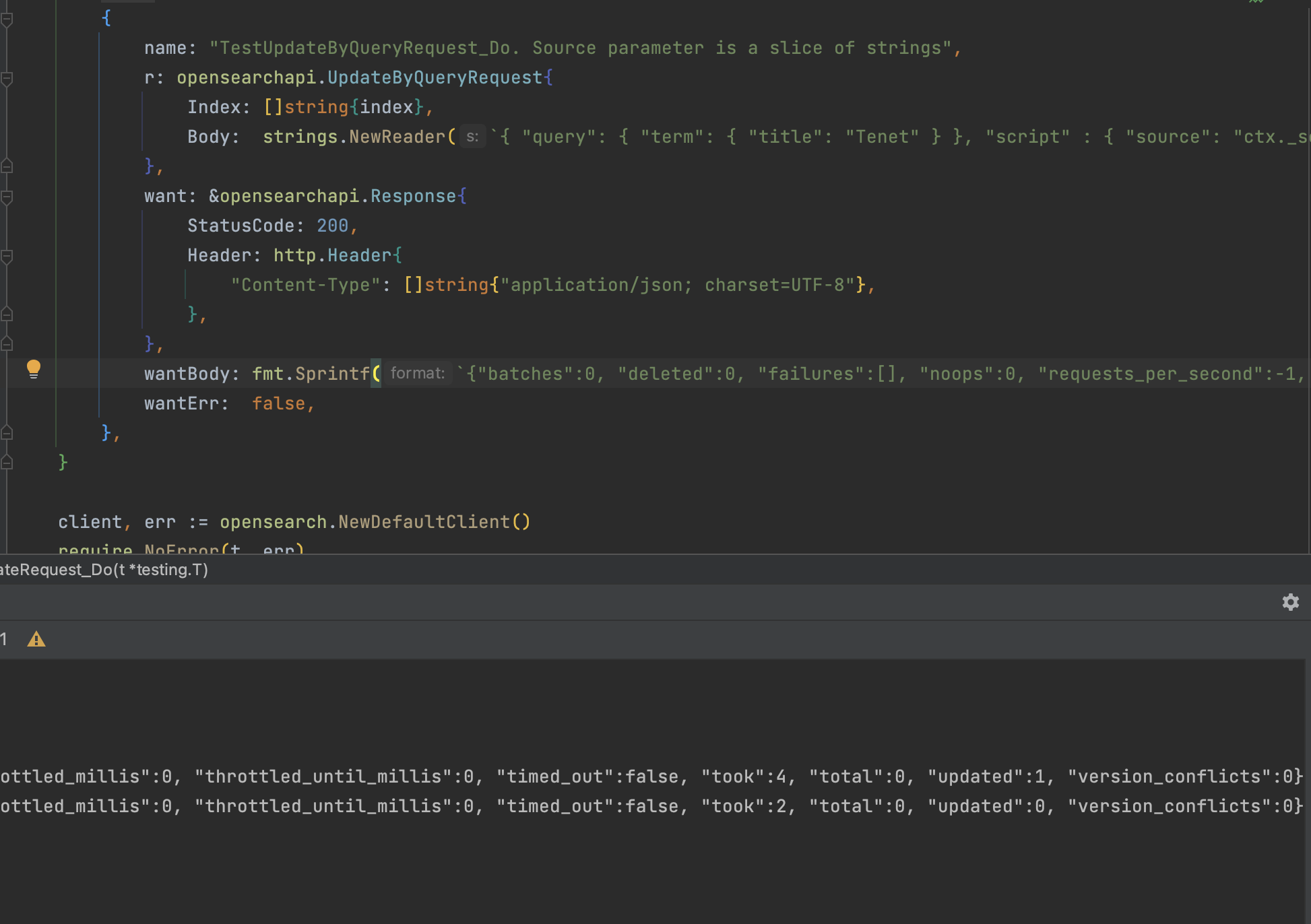 [BUG] UpdateRequest does not work properly · Issue #282 · opensearch-project/opensearch-go · GitHub