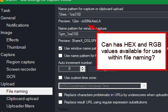 File Naming - Capture RGB and HEX values for use with file name ...