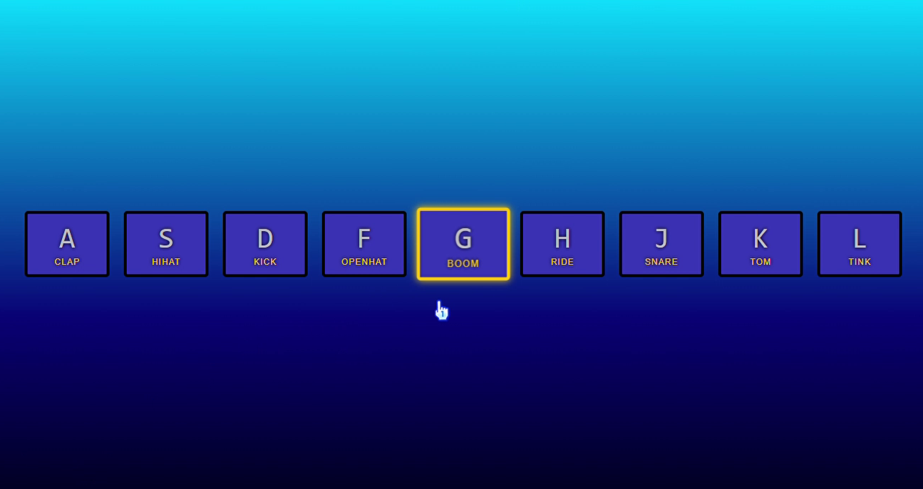 Github Sa1123 Javascript Drumkit Javascript Drumkit
