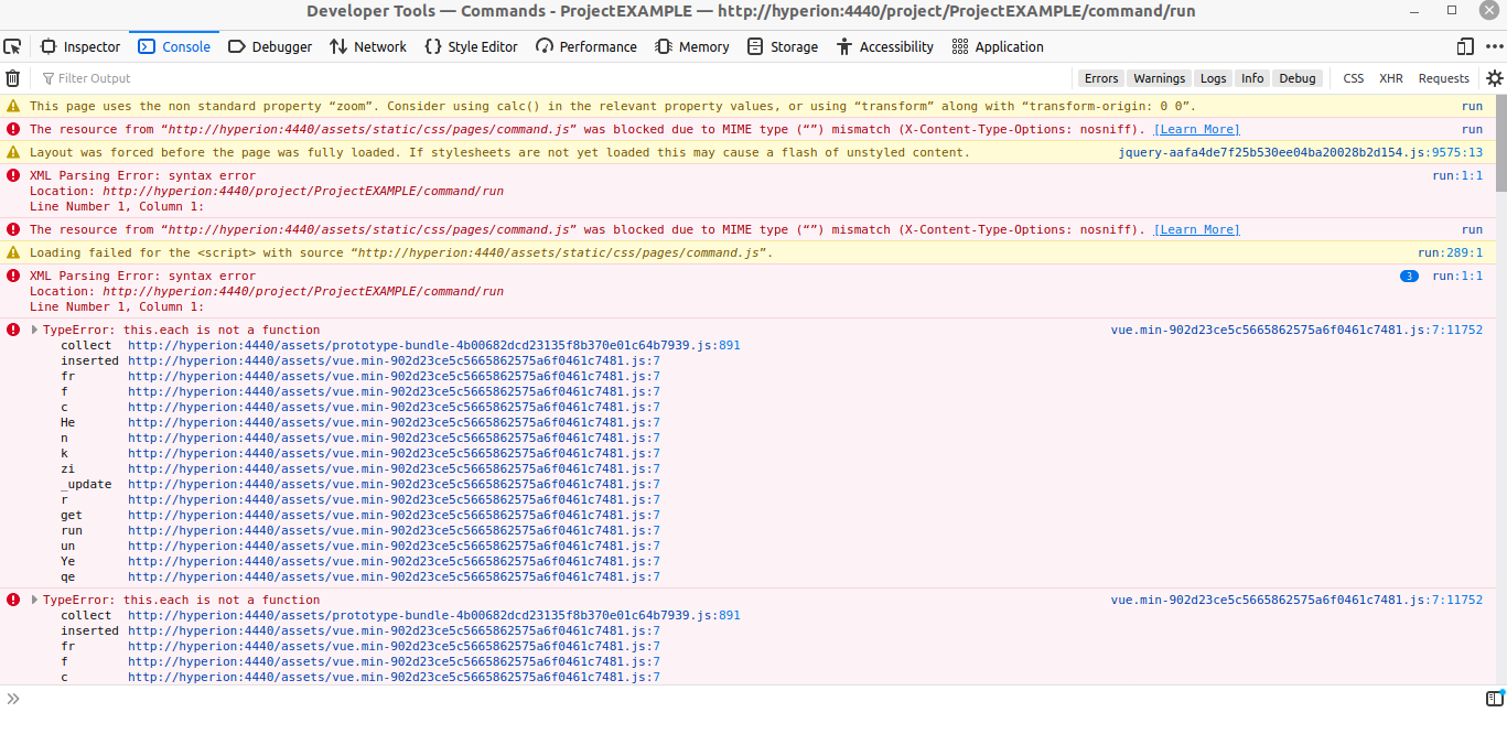 Commands page shows JS/HTML error · Issue #6686 · rundeck/rundeck · GitHub