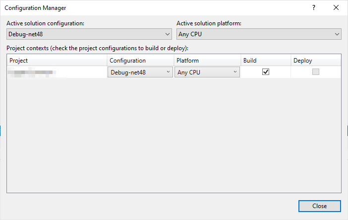 Unable to condition target frameworks on solution configuration · Issue ...