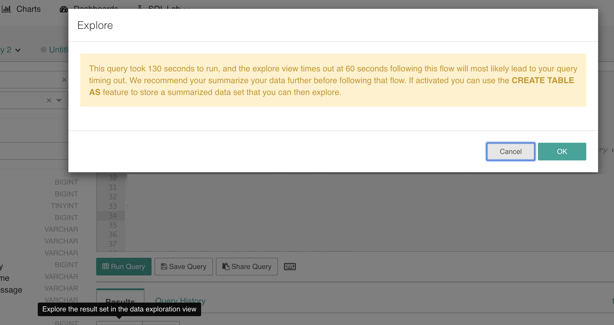 Cancel button in explore modal · Issue #8417 · apache/superset · GitHub