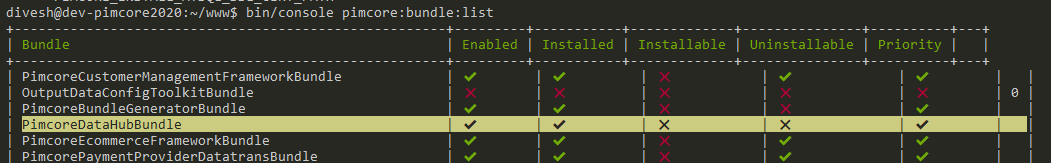 [ERROR] Bundle PimcoreDataHubBundle can not be installed · pimcore · Discussion #9585 · GitHub