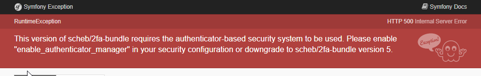 Update scheb/2fa-bundle to version 6 · Issue #11662 · pimcore/pimcore · GitHub