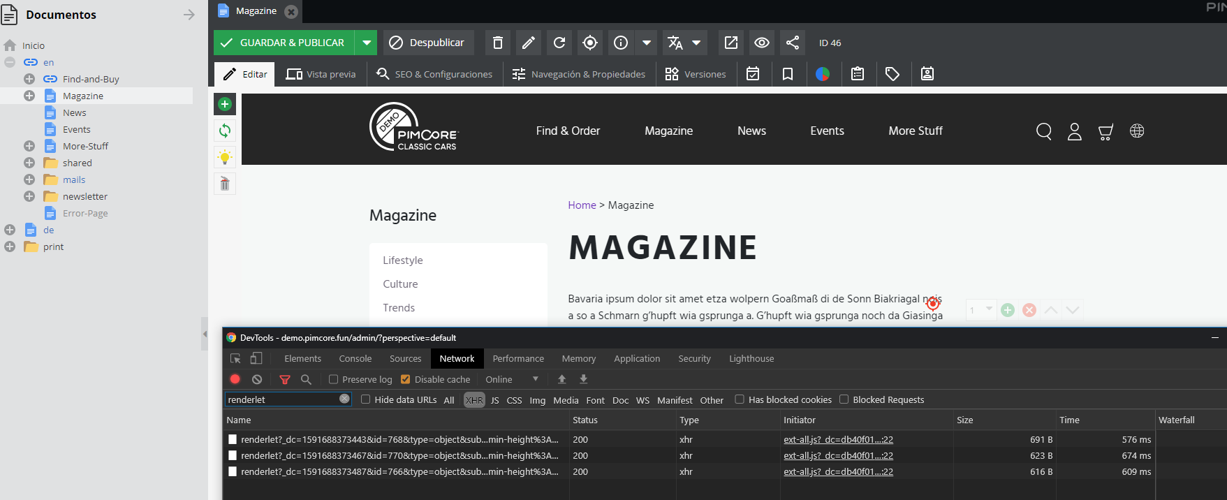 Error: The route pimcore_admin_document_renderlet_renderlet does not exist · Issue #6547 ...