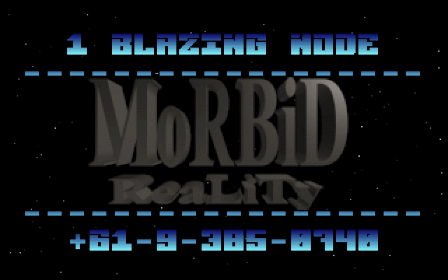 GitHub - sceners/morbid-reality-bbs-1: Morbid Reality BBStro for MS-DOS, 1995.