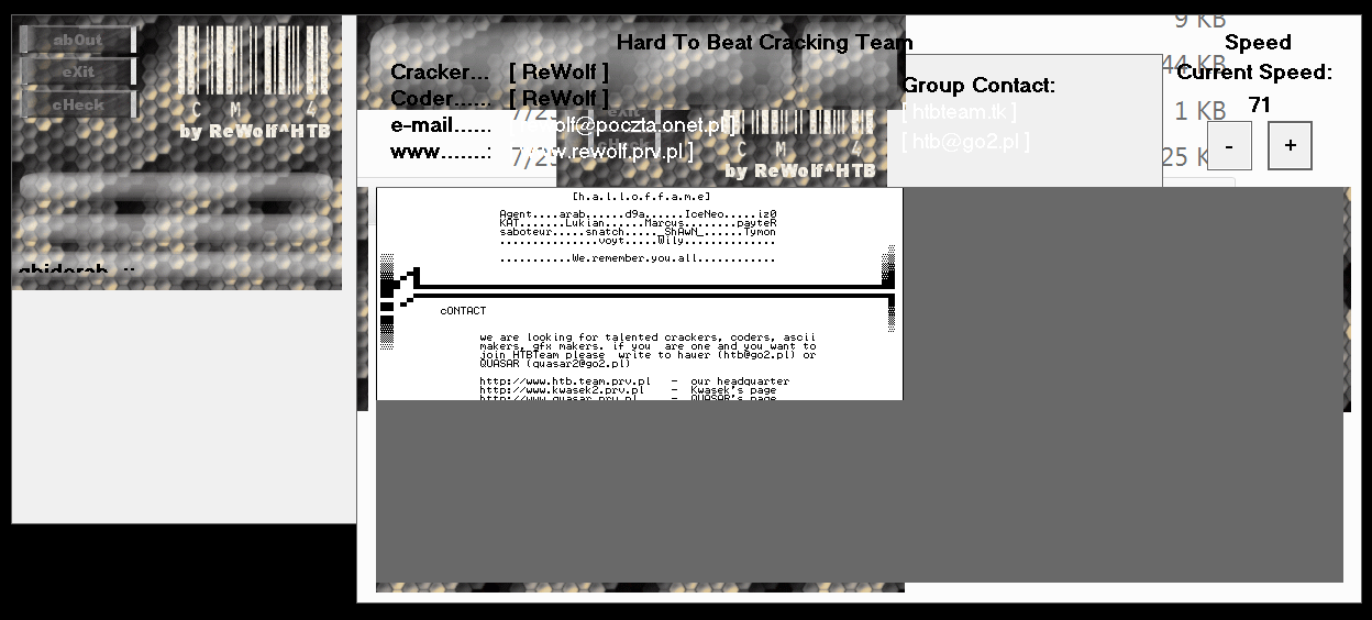 GitHub - sceners/crackme4_by_rewolf_source: HTB ReWolf CrackMe #4.