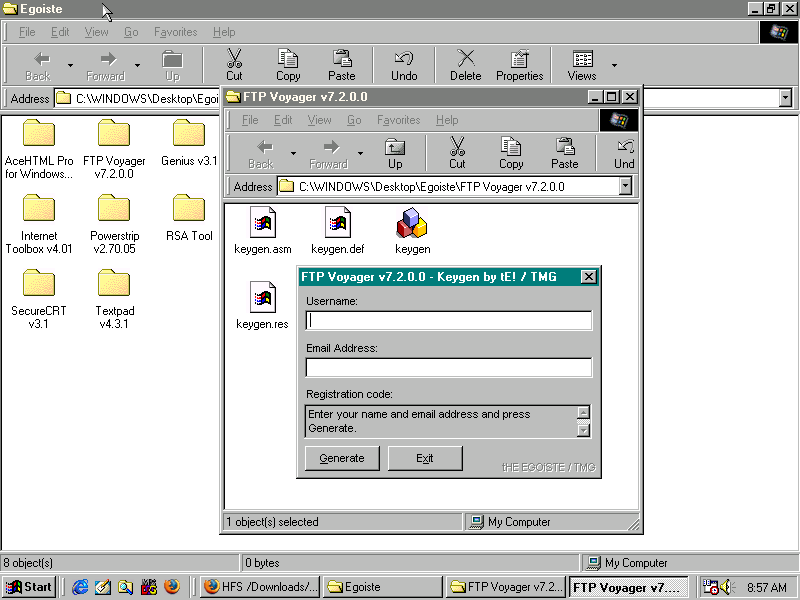 GitHub - sceners/egoiste: The Egoiste's generator collection.