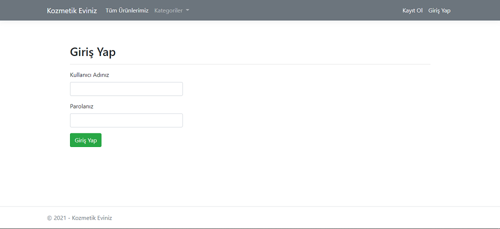 GitHub - mustafauys/MVC-Cosmetic: It was made as a final project at school. This project, made ...