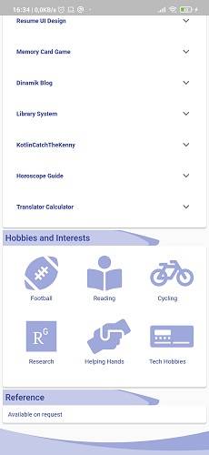 GitHub - mustafauys/Resume-UI-Design: In this application made with ...