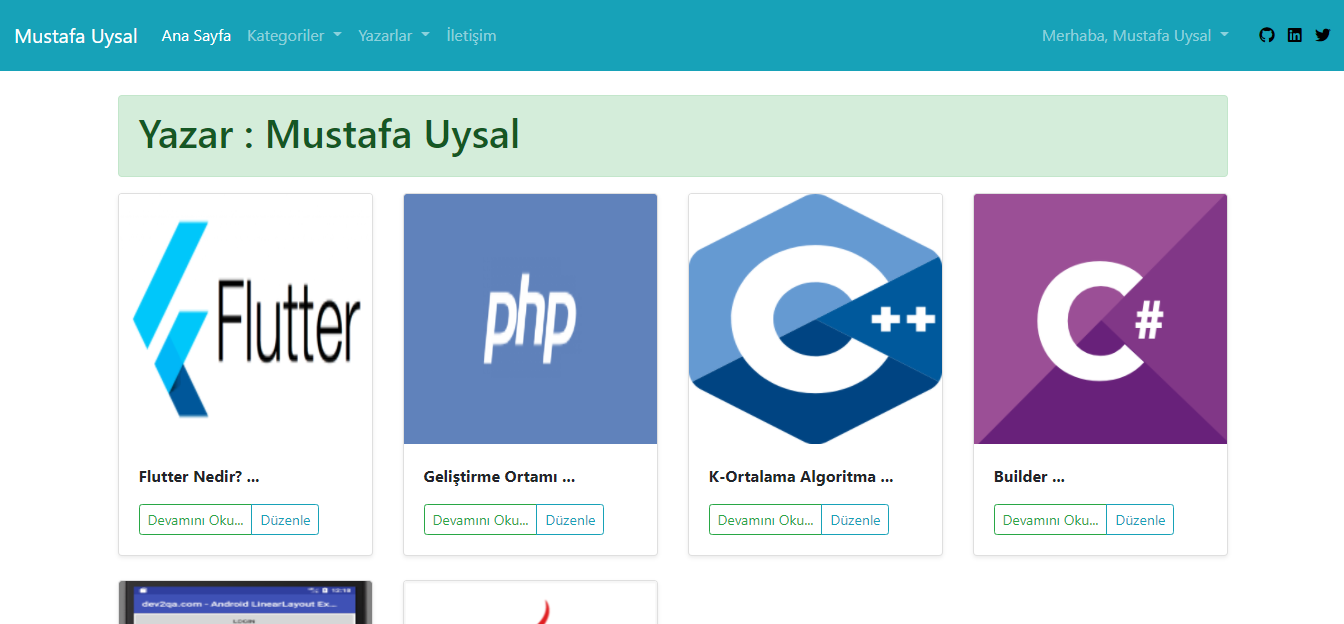 GitHub - mustafauys/Dynamic-Blog-in-PHP: This application made with PHP ...