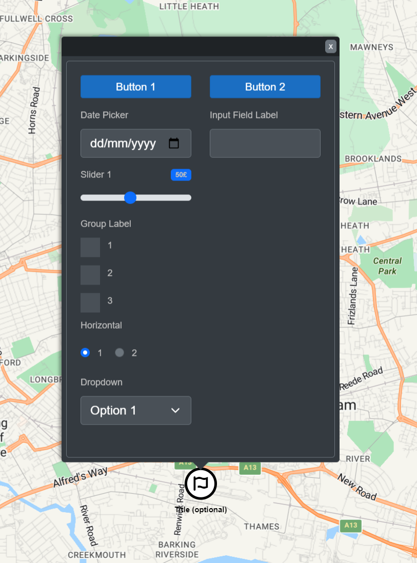 Map Popup with HTML Bootstrap 5 Components wont Interact · Issue #110 · Azure-Samples ...