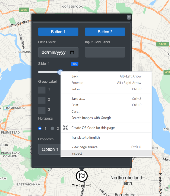 Map Popup with HTML Bootstrap 5 Components wont Interact · Issue #110 · Azure-Samples ...