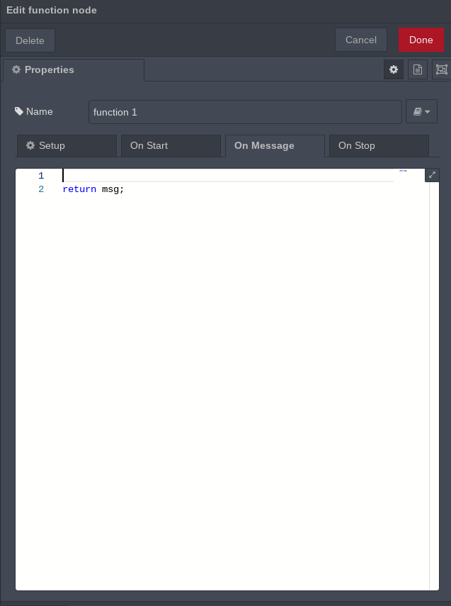 Function Node Editor Bg gone to White (again) · Issue #3779 · node-red/node-red · GitHub
