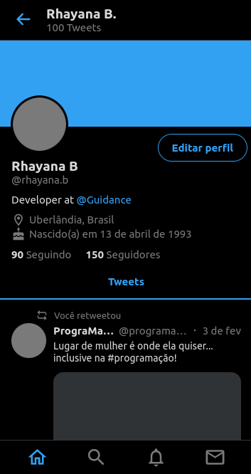 GitHub - rhayana-b/twitter-clone: Twitter UI Clone using NextJs with StyledComponents