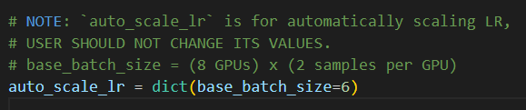 Autoscalelrdictbasebatchsizewhat Should Go Here · Issue 10143 · Open Mmlab 