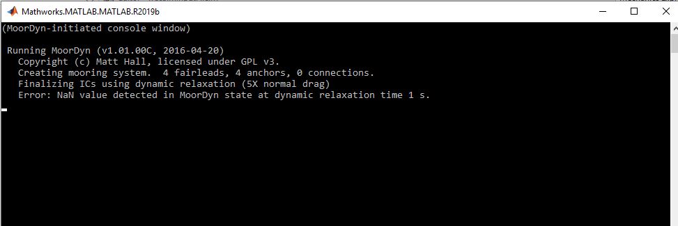 MOORDYN ISSUE - NaN DETECTION · Issue #321 · WEC-Sim/WEC-Sim · GitHub