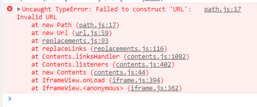 通过epub.js解析的一本电子书,当我翻页到第一章第一页时就提示报错,再也进行不了后续的操作了,怎么解决啊?(An epub.js parsing problem) · Issue ...