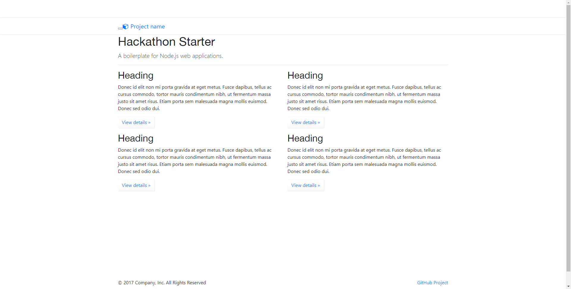 Bootstrap 4 and Font Awesome 5 · Issue #766 · sahat/hackathon-starter · GitHub