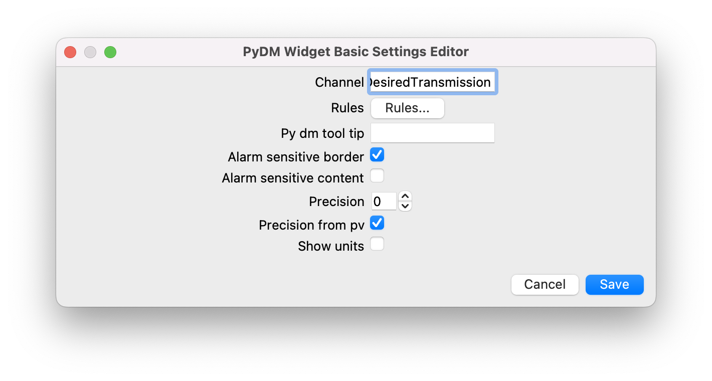 Designer: basic settings layout does not use space effectively · Issue #943 · slaclab/pydm · GitHub