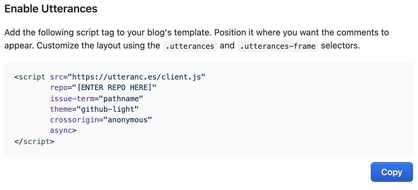 GitHub - sihyung92/for-utterances: 블로그 댓글 관리를 위한 레포지토리