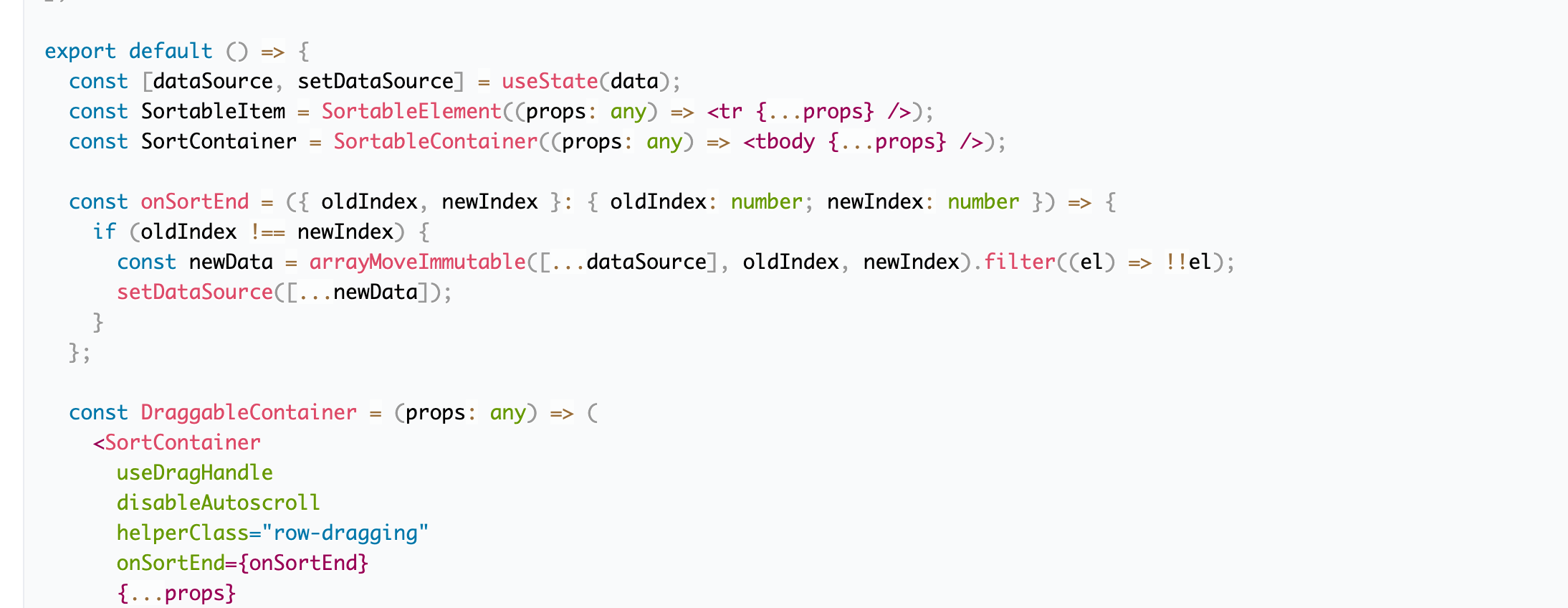 🐛[BUG] 可编辑表格 EditableProTable 设置 rowClassName 属性无效 · Issue #4902 · ant-design/pro-components ...