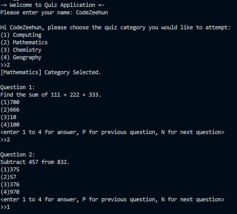 GitHub - s1rcheese/QuizApplication: A Simple Quiz Application (Basic Javascript Program)
