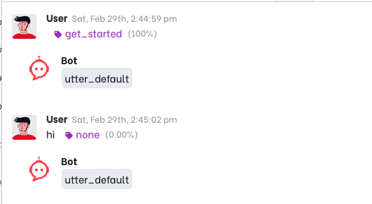 debug info on chat · Issue #497 · botfront/botfront · GitHub