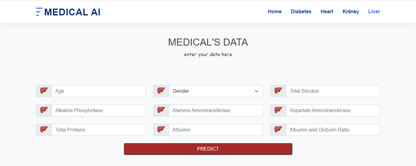 GitHub - Kaviththa/health_AI_web_app: machine learning classification ...