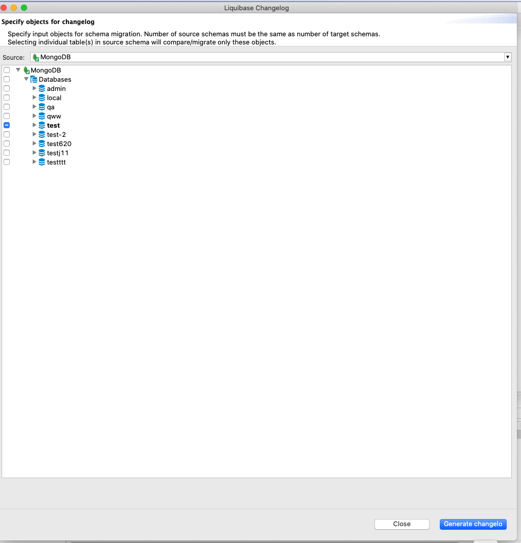 The text is displayed incompletely on the bottom Changelog button ...