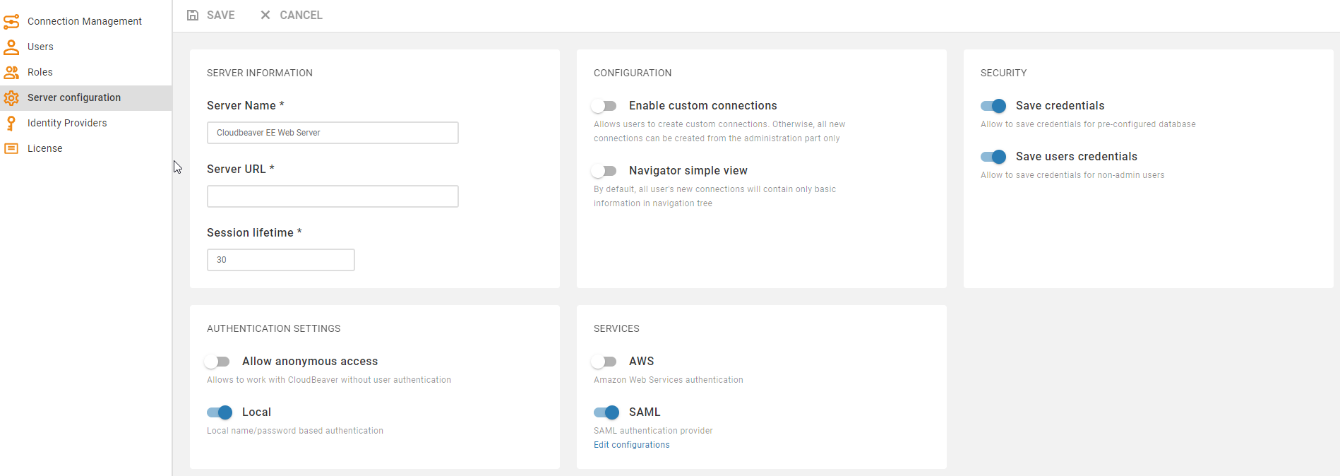 Single Sign On · dbeaver/cloudbeaver Wiki · GitHub