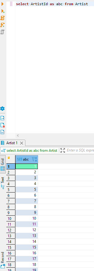 Columns with aliases cannot be edited in the ResultSet · Issue #15544 ...