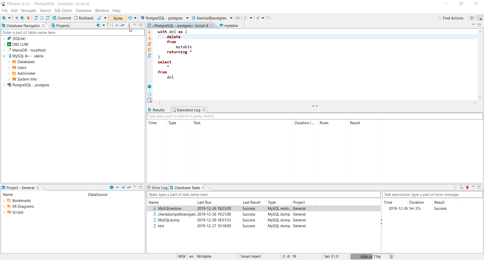 transaction monitor is not catching modifying CTEs (Postgres) · Issue ...