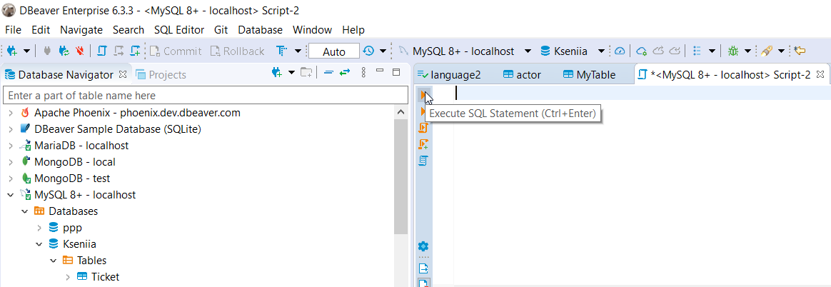 Feature Request: select subquery to execute. · Issue #2897 · dbeaver/dbeaver · GitHub