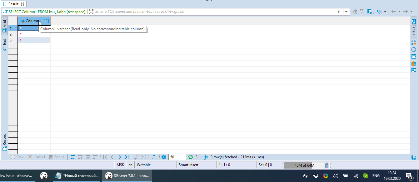 [SQL Server] Data cannot be changed in ResultSet if a table name has space · Issue #8222 ...