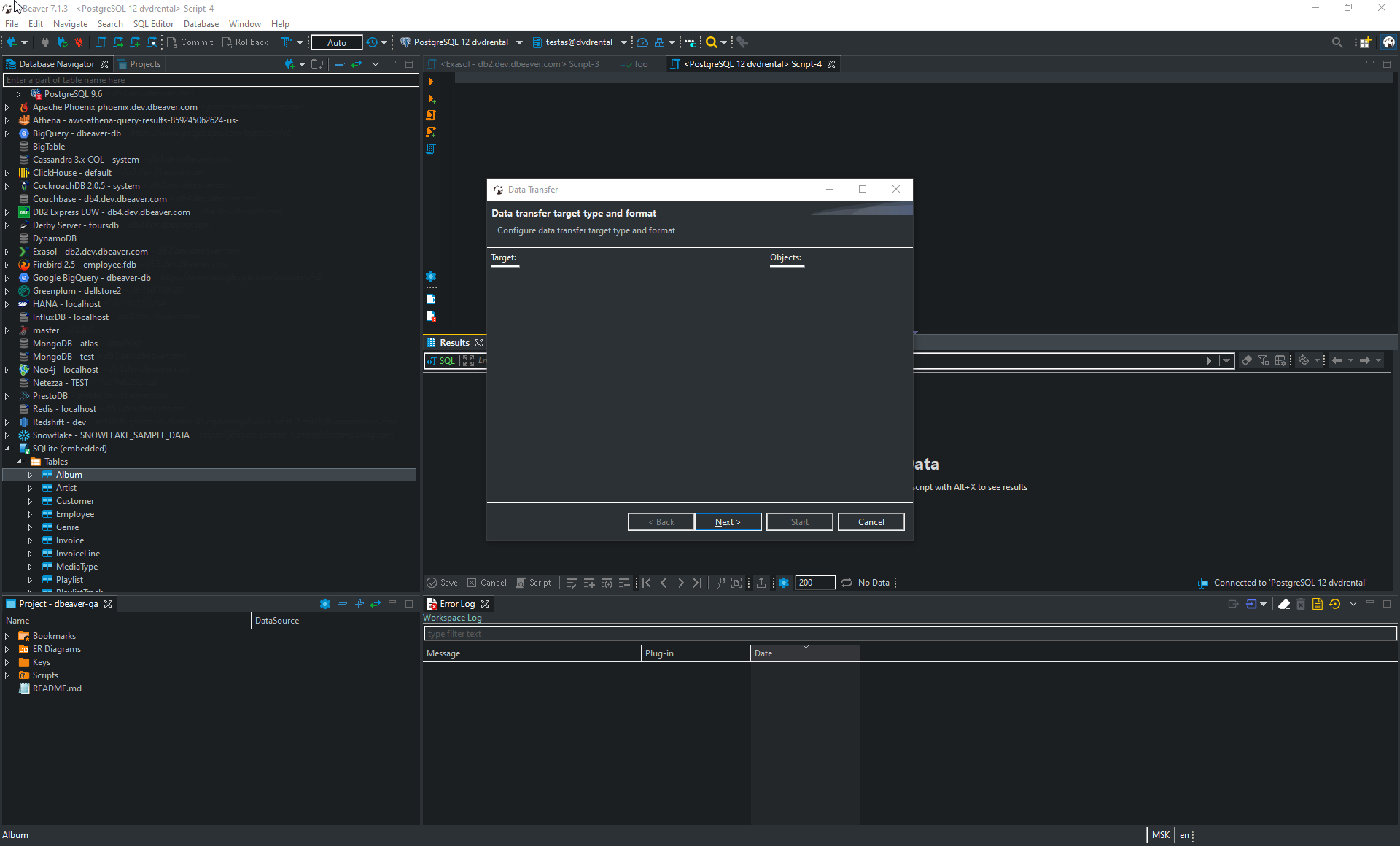 Export Wizard · Issue #9223 · dbeaver/dbeaver · GitHub