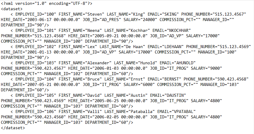Export from Oracle in DBUnit format skips a table name · Issue #9666 · dbeaver/dbeaver · GitHub