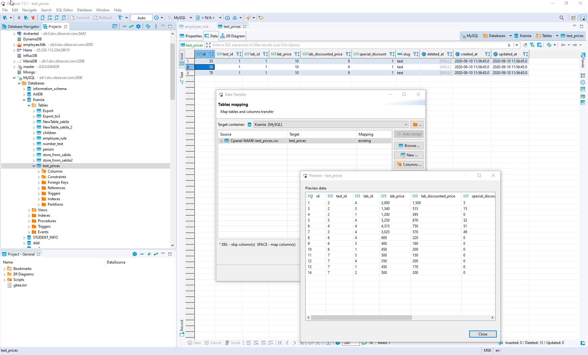 Why datetime value cannot be NULL while importing data ? · Issue #9734 · dbeaver/dbeaver · GitHub