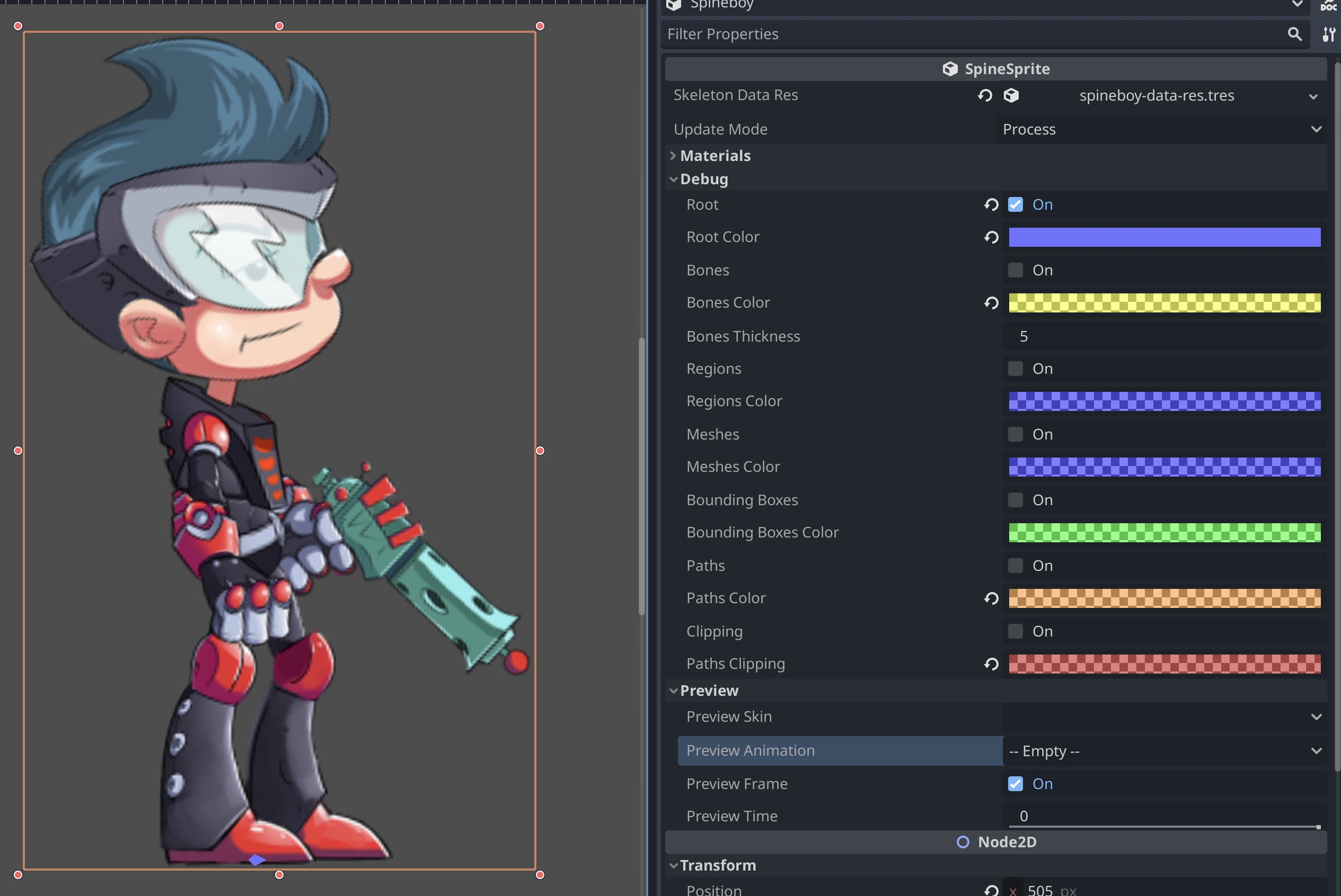 Godot Add Pivot Point Visual To Spinesprite Node In Editor · Issue