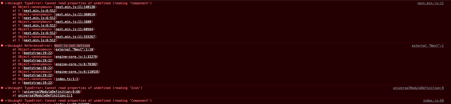Next is not defined · Issue #1275 · alibaba/x-render · GitHub