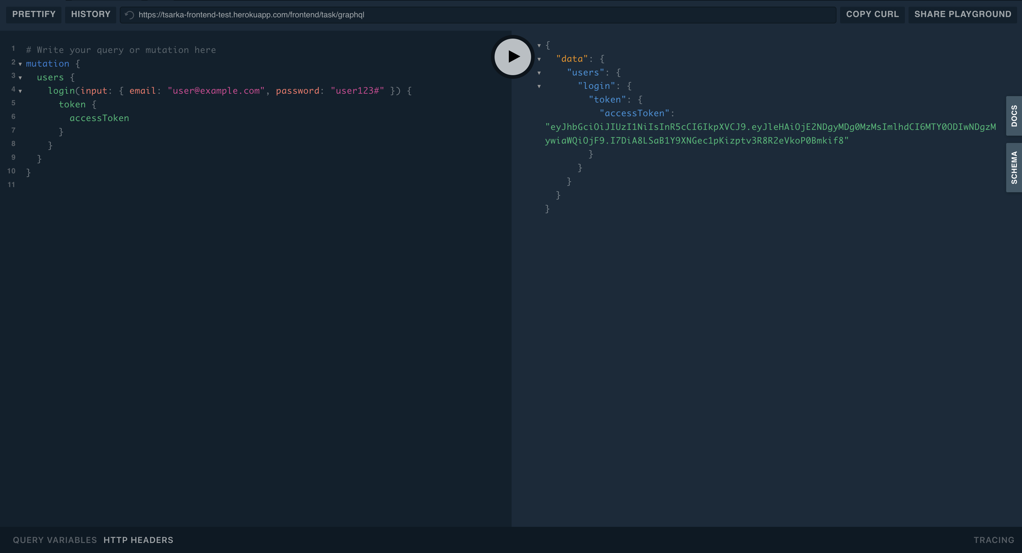 GitHub - macmeharder/tsarka-fronted-task